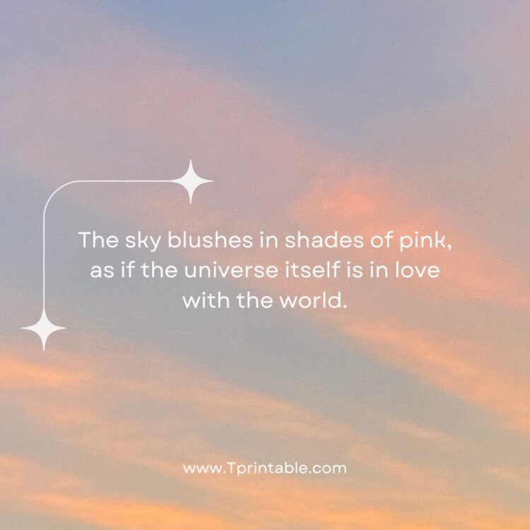 30 Best Pink Sky Quotes - Tprintable