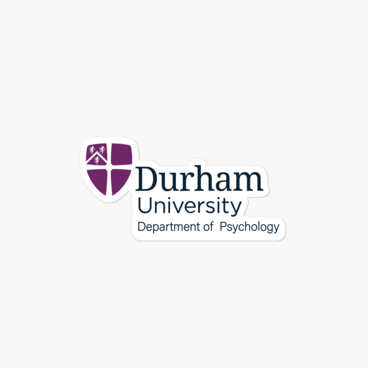 durham university psychology logo best cute sticker (department of ...
