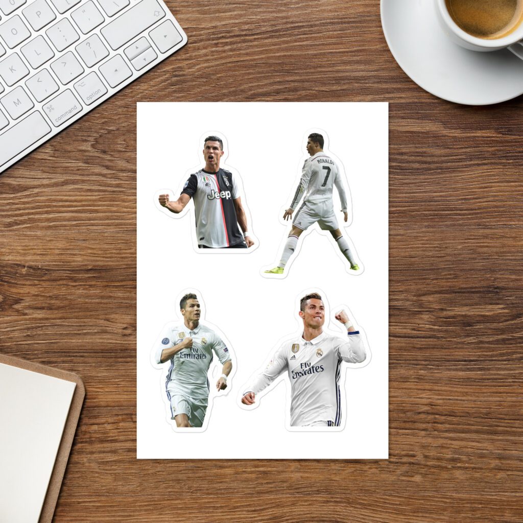 Cristiano Ronaldo Best Stickers - Tprintable