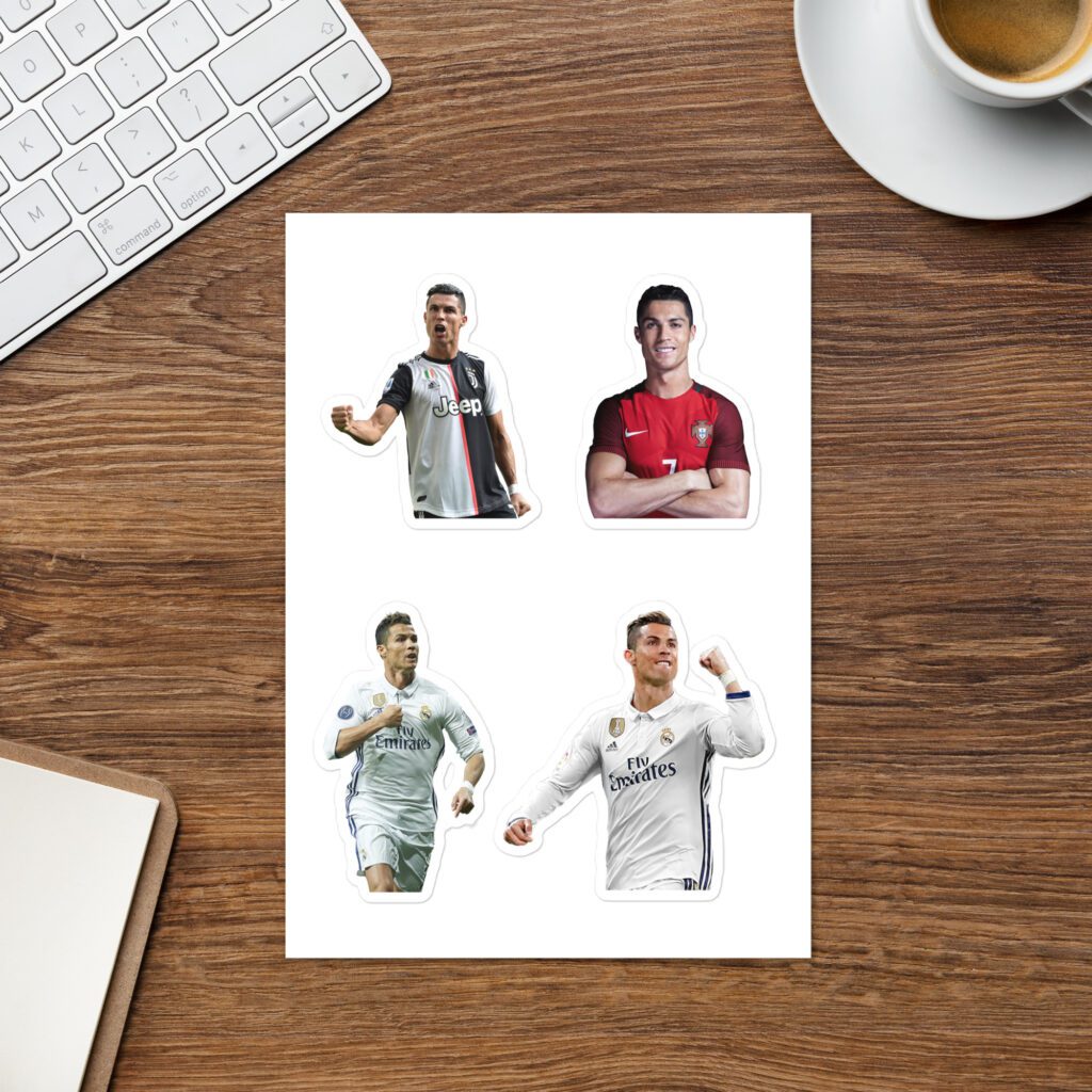Cristiano Ronaldo Best Cute Stickers - Tprintable