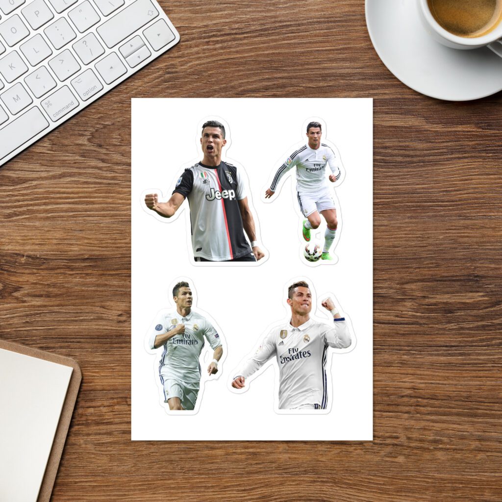 Cristiano Ronaldo Best Cute Stickers - Tprintable