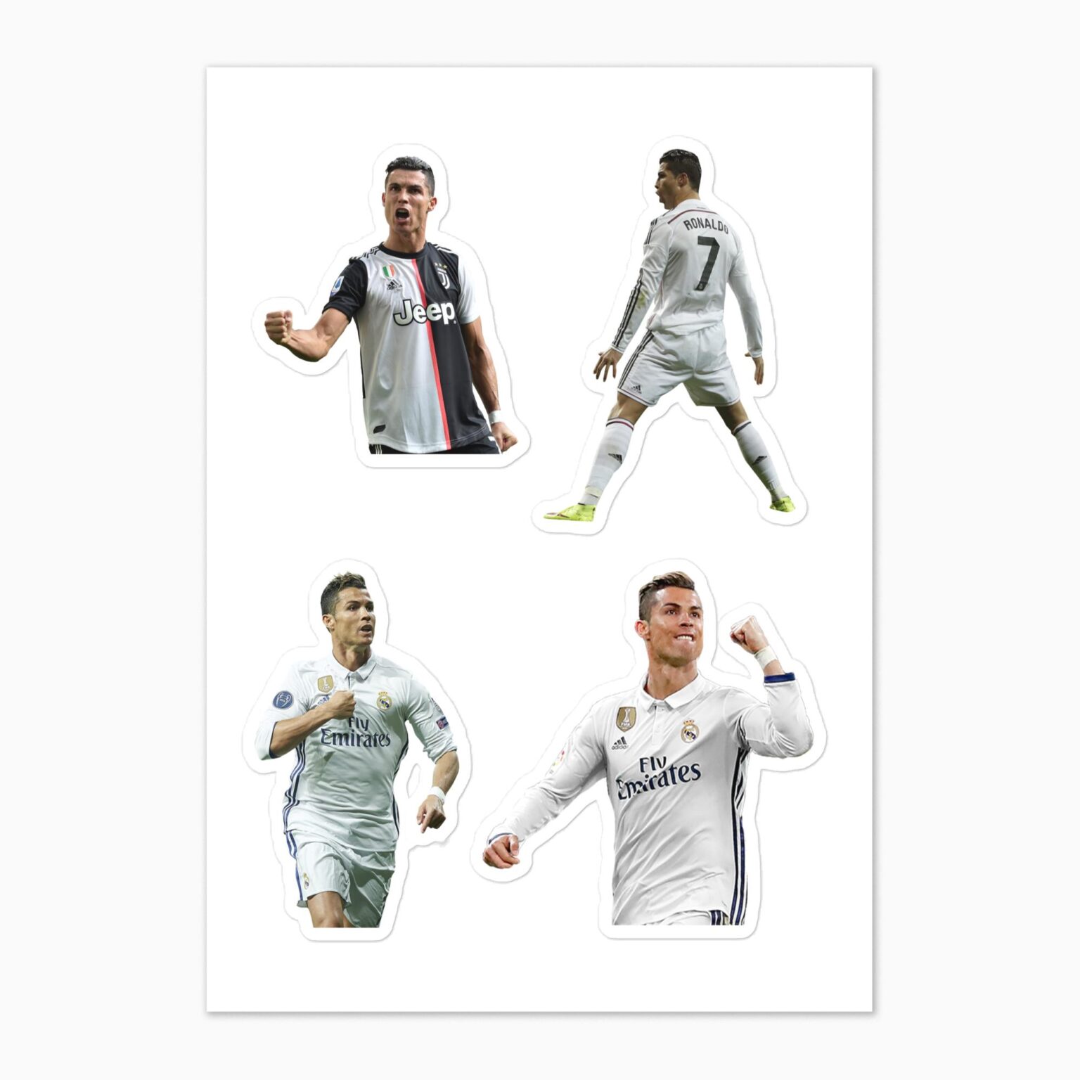 Cristiano Ronaldo Best Cute Stickers - Tprintable