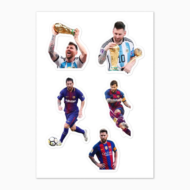 Lionel Messi Stickers, Best Cute Football - Tprintable
