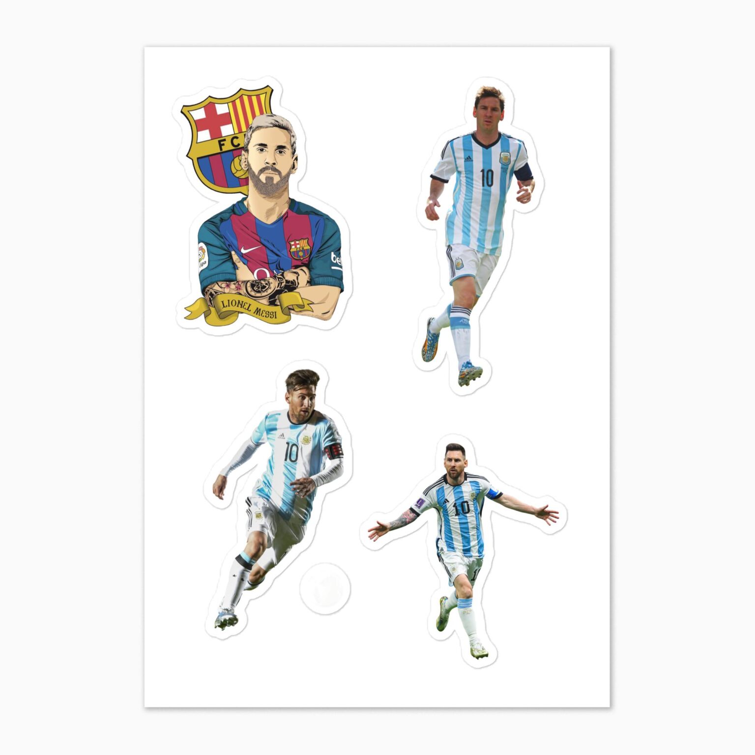 Lionel Messi Best Cute Sticker - Tprintable