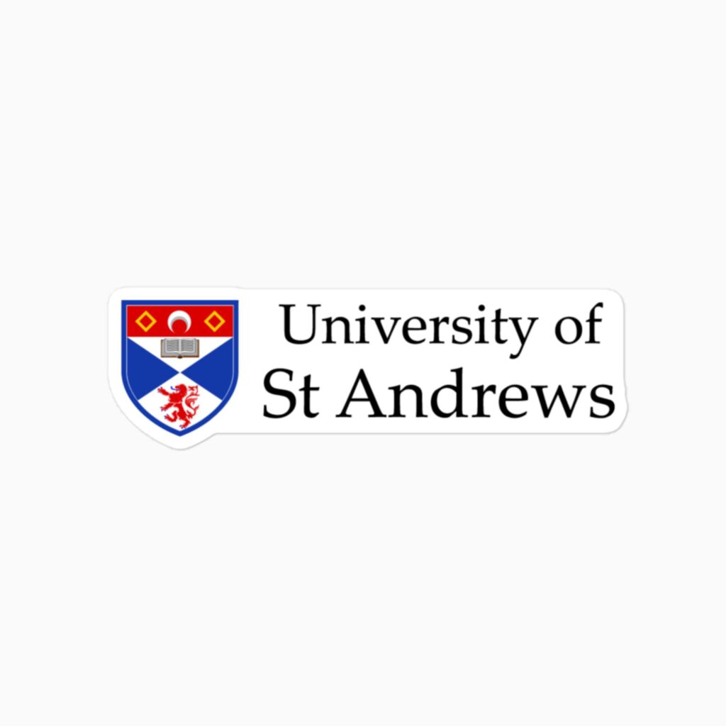 best cute university of st andrews logo sticker - Tprintable