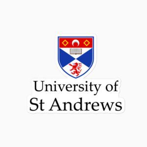 best cute university of st andrews logo sticker - Tprintable