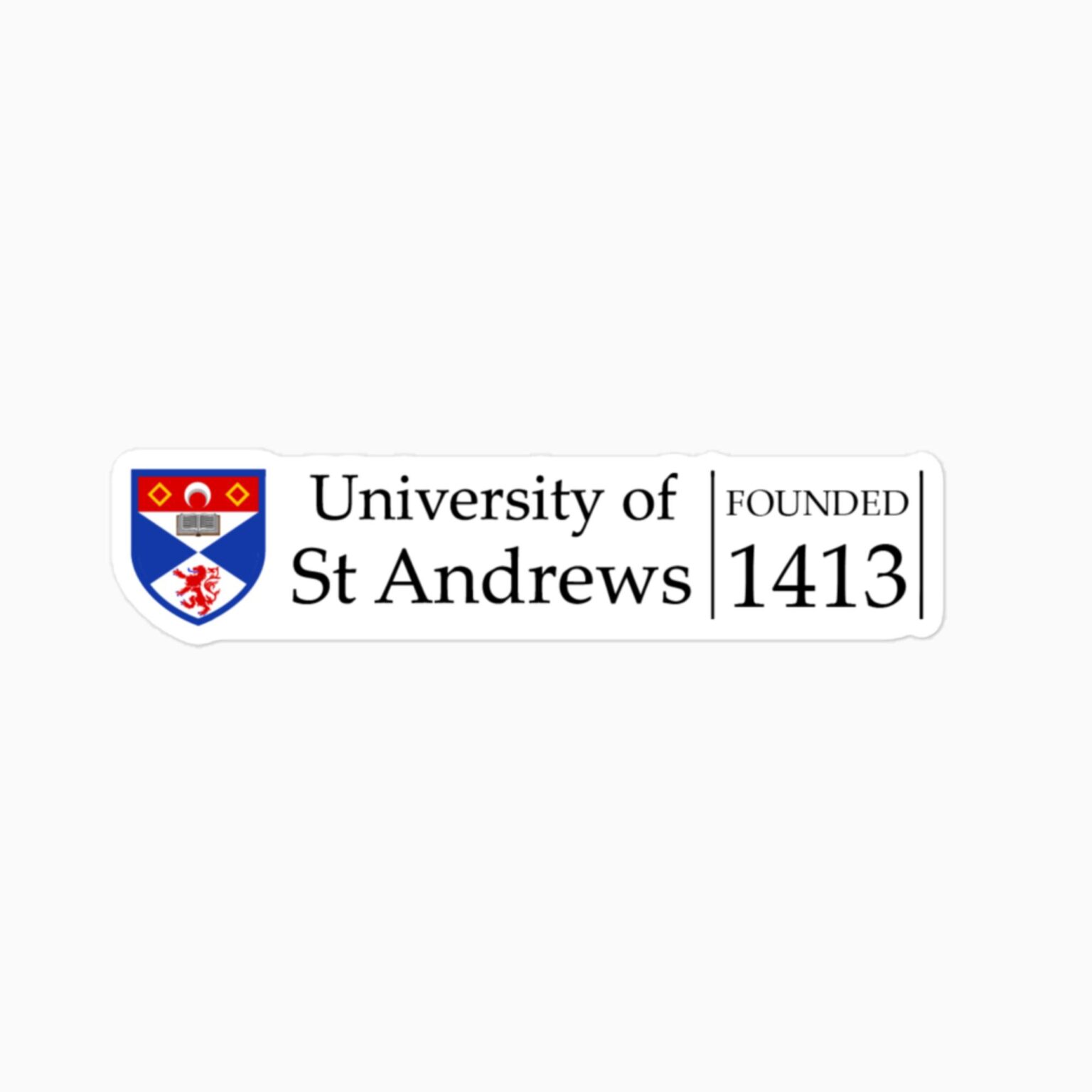 best cute university saint andrew sticker - Tprintable